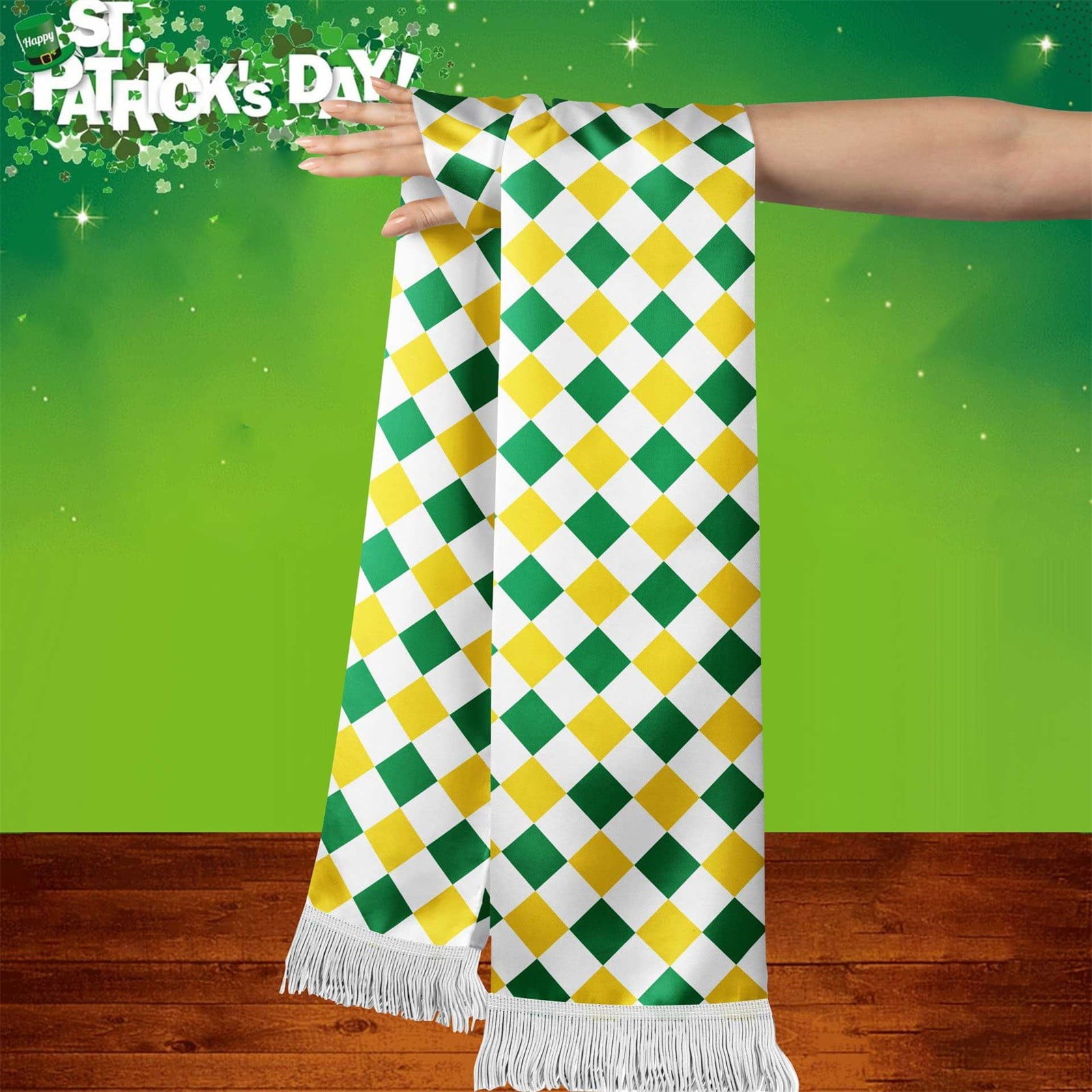 Clearance! Delayuji Scarf Women Flag Graduation Stole Sash for Study ...