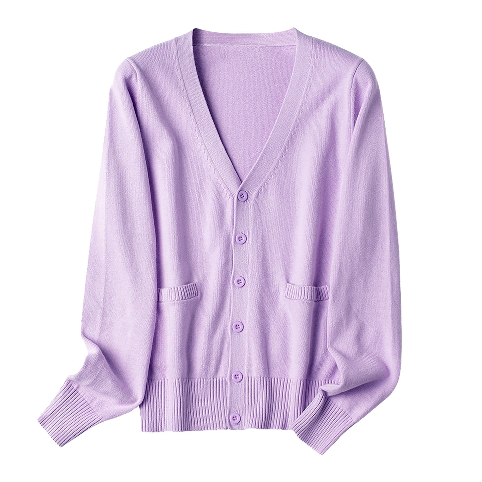 Clearance! Delayuji Womens Pullover Sweaters Ladies' Solid Tone ...