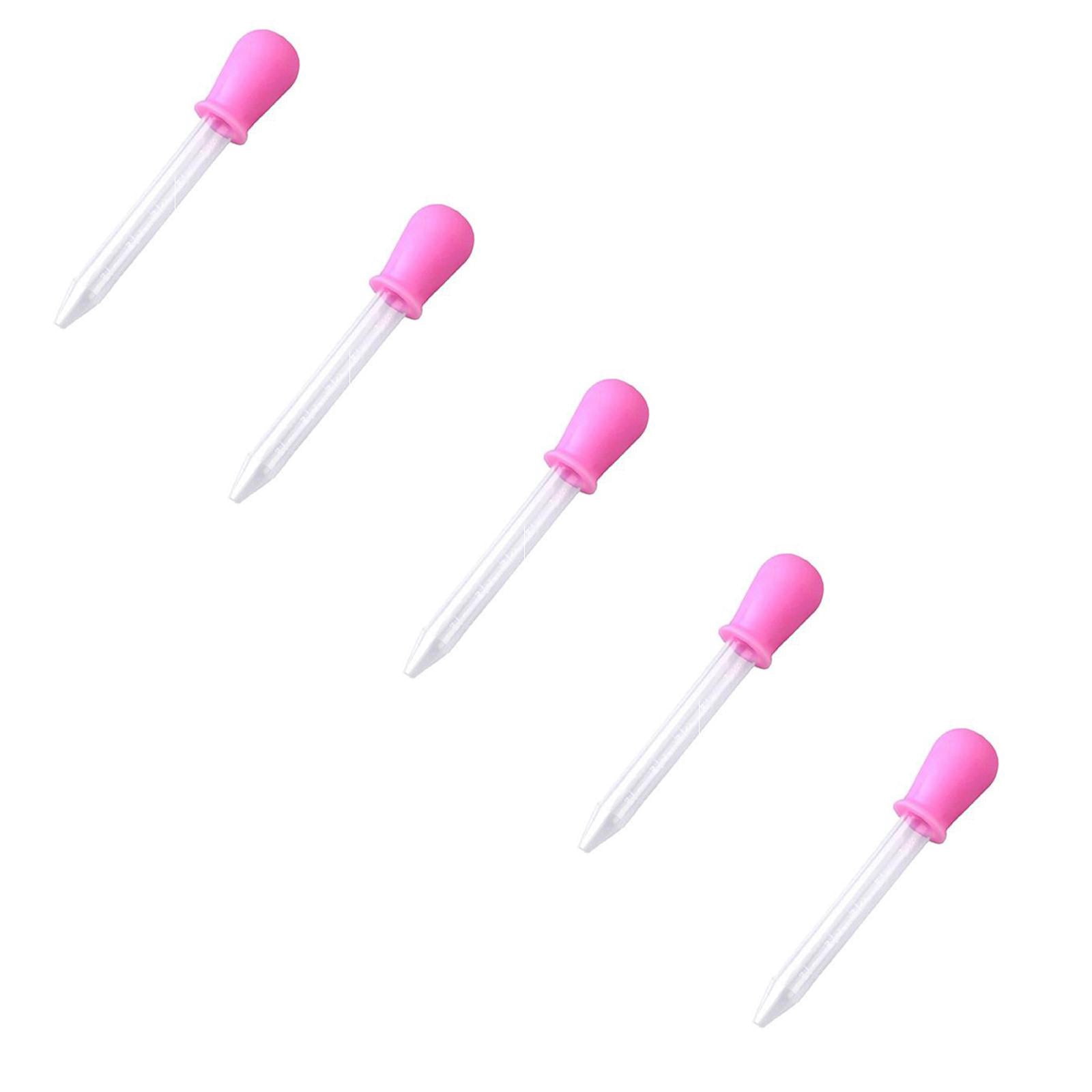 Clearance! Denhf 5Pcs 5ml Liquid Pipettes Droppers Silicone, Droppers ...