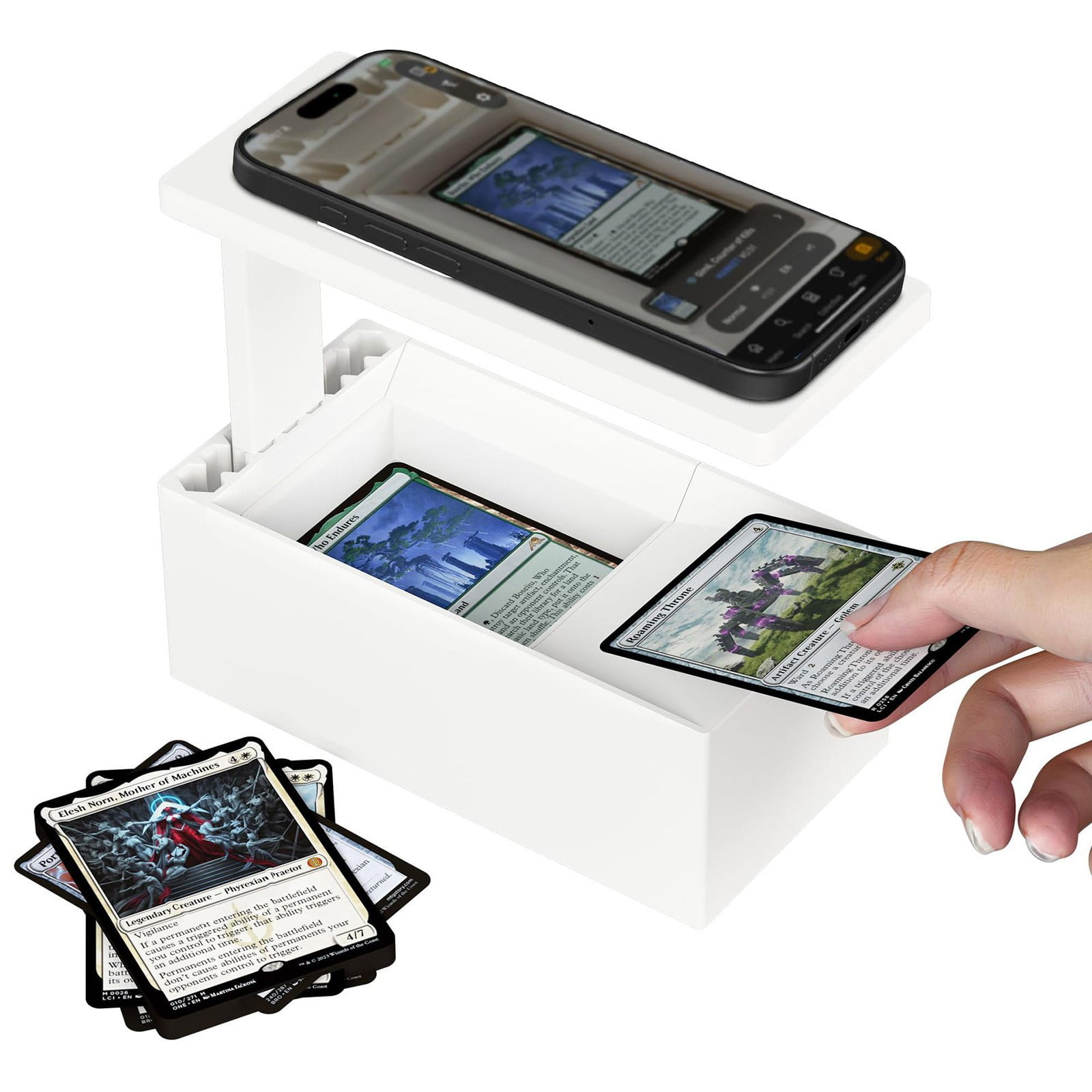 Clearance! Denhf Card Scanner, Scanstand for Standard Size Trading ...