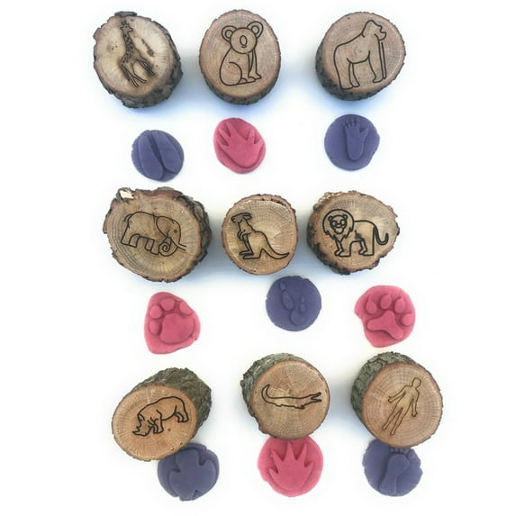 Clearance Desktop Ornament under $10,Animal Tracks Stamp Creative ...