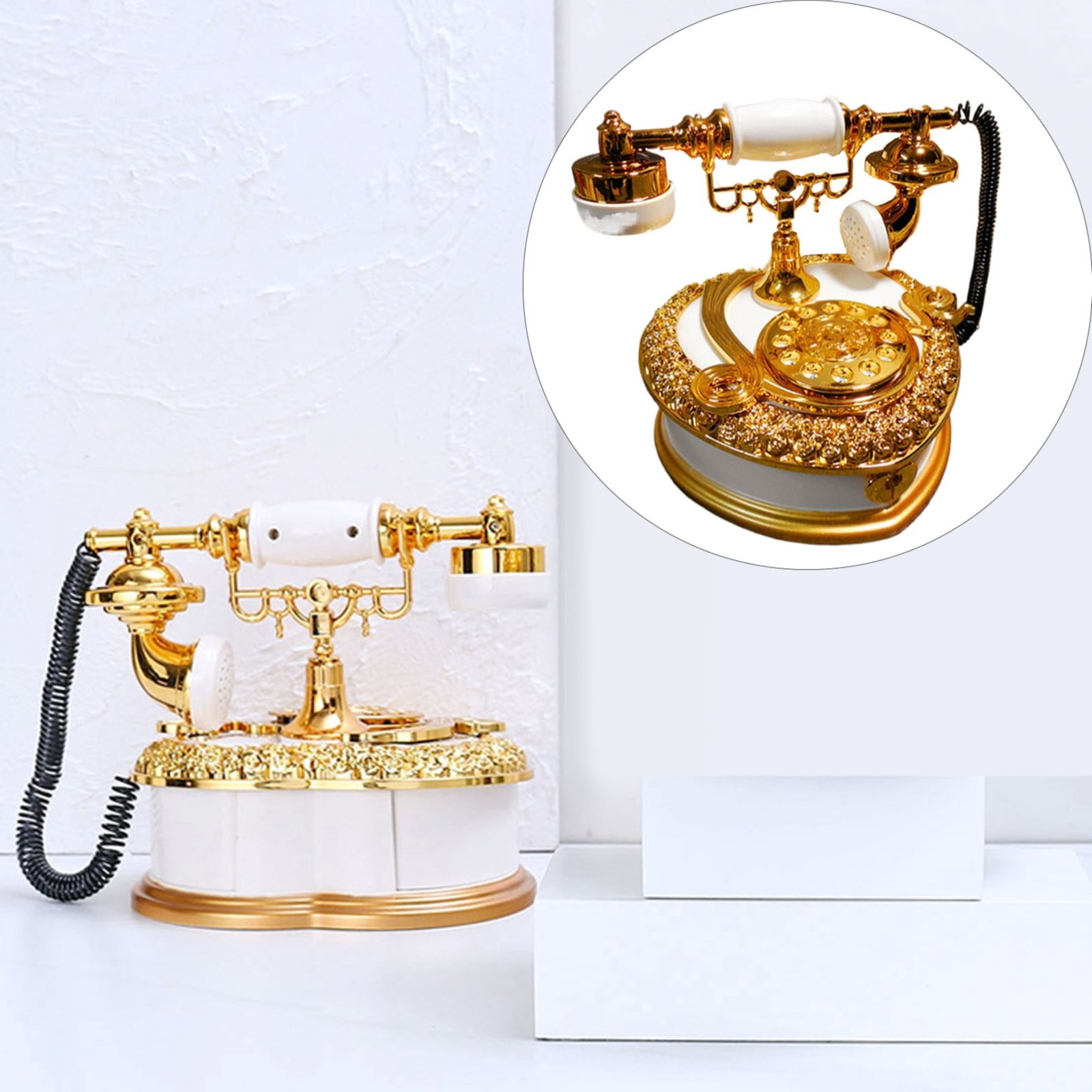 Clearance Desktop Ornament under $15,Creative Phone Music Box Jewelry ...