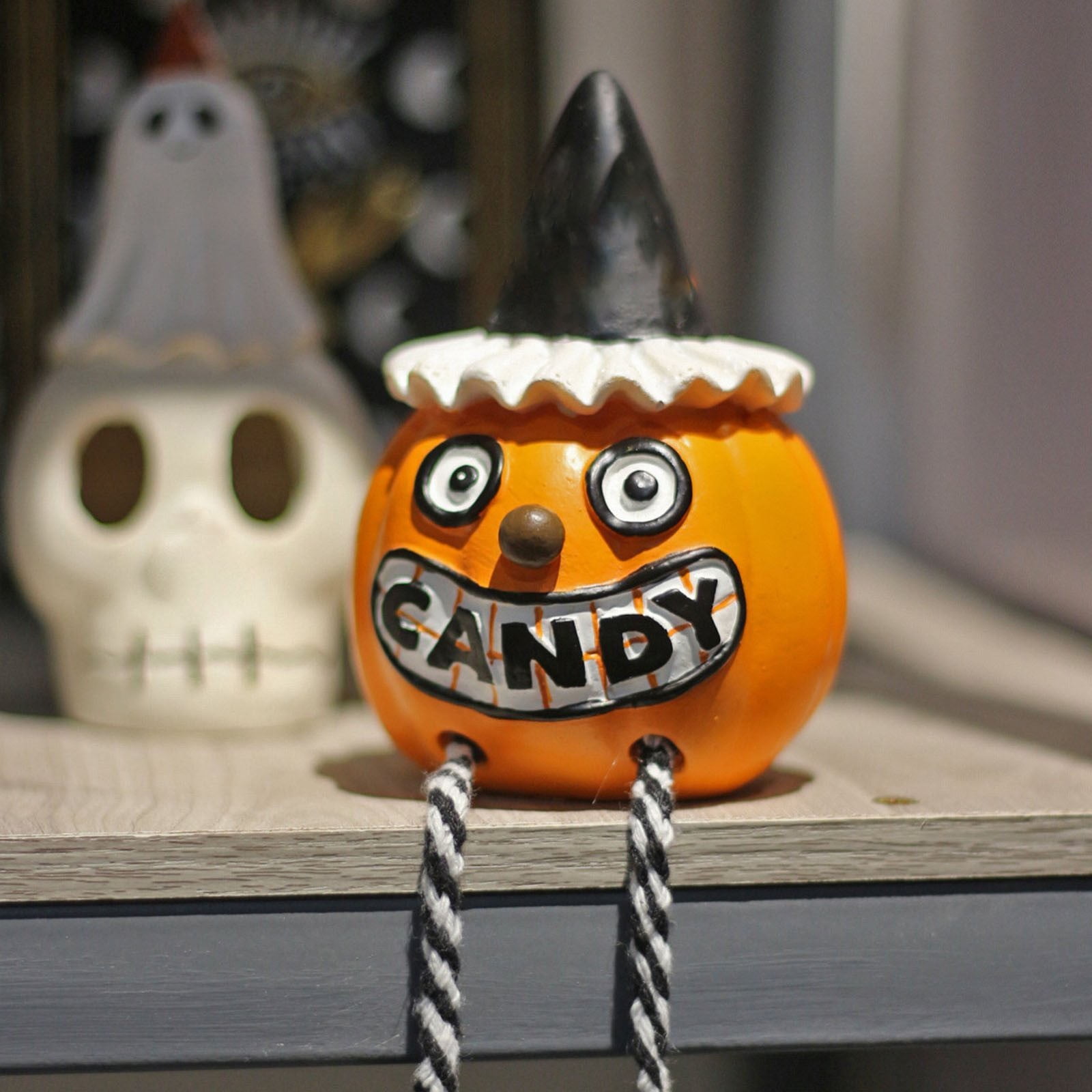 Clearance Desktop Ornament under $5,Halloween Figurines Shelf Sitters ...