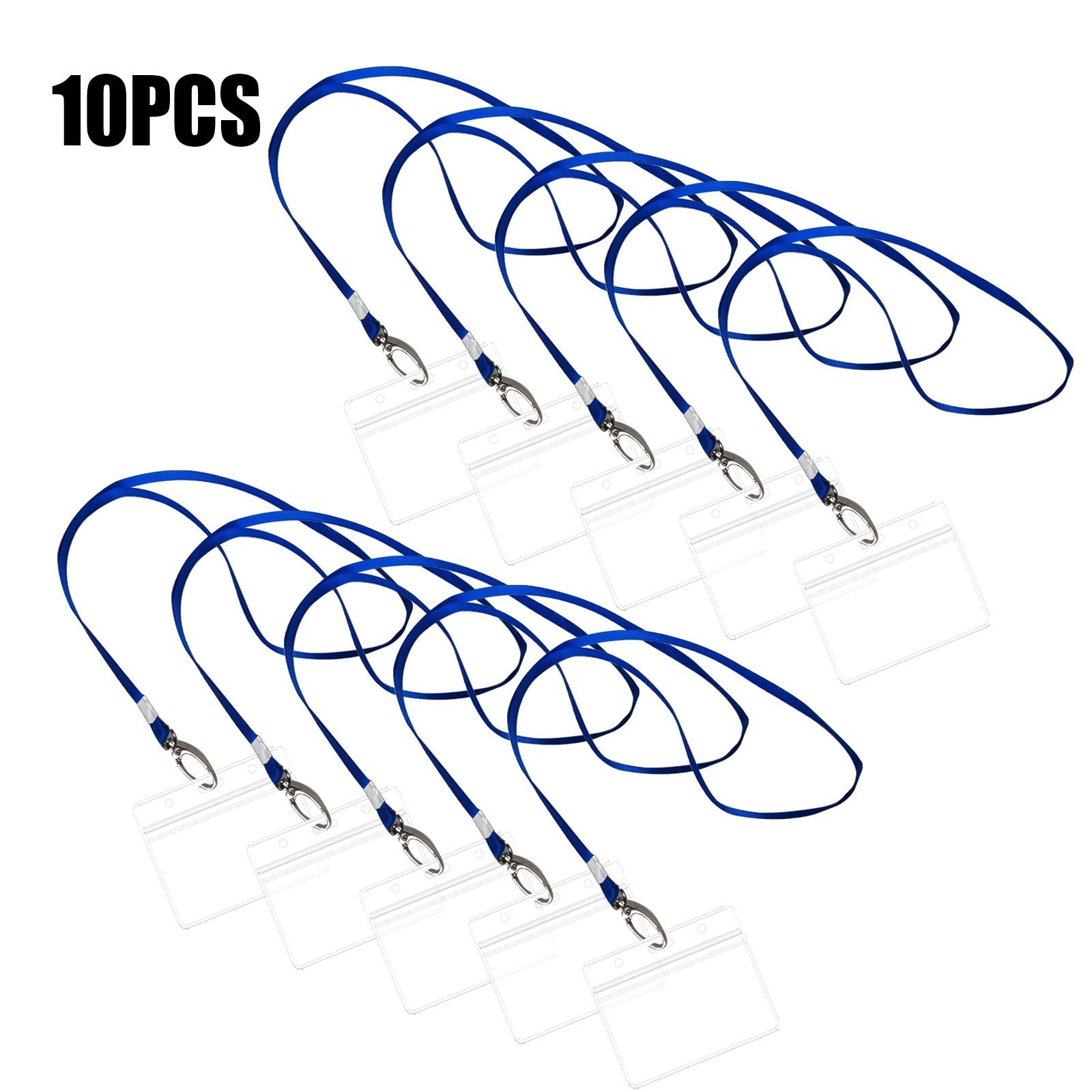 Detachable Lanyard with Id Holder Clear Horizontal Name Id Holder with ...