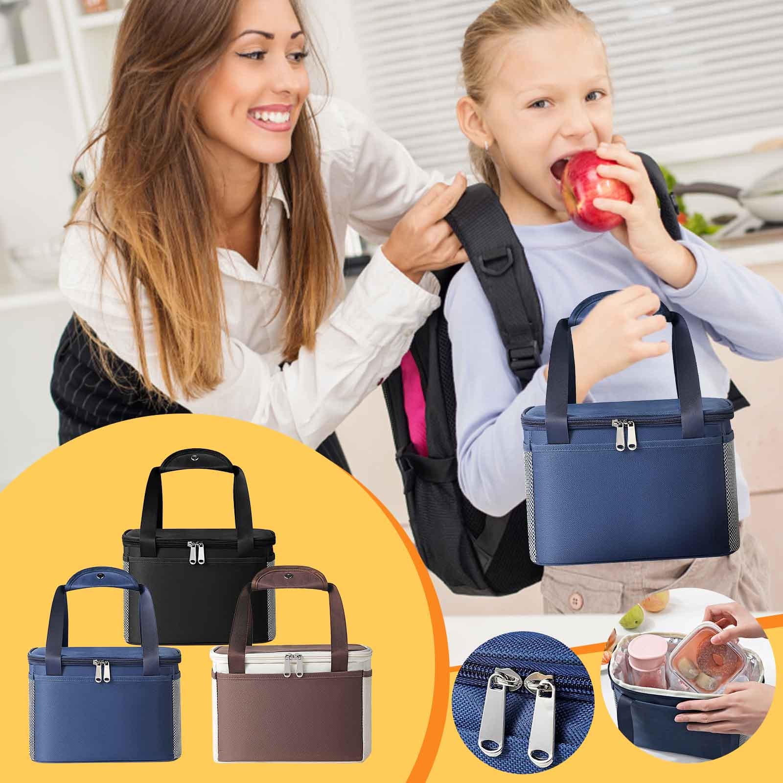 Dmlowu Lunch Bag Wear Proof Lunch Box for Women Men Insulated Cooler ...