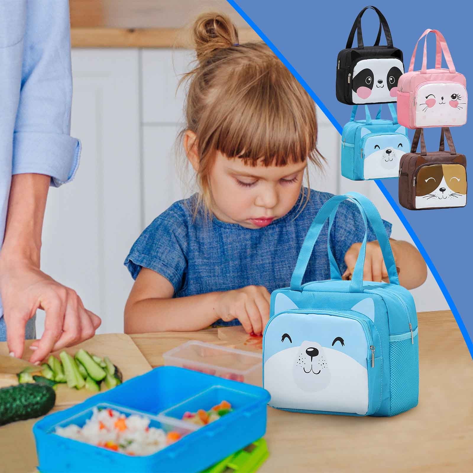 Dmlowu Lunch Box for Women Insulated Cooler Lunch Bag Leak Proof Lunch ...