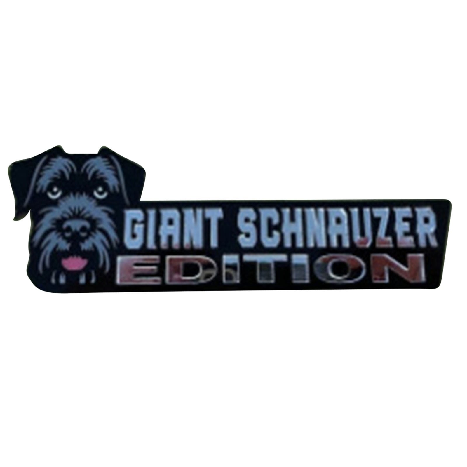 Clearance!Dog Car Badge Laser Cutting Car Emblem,Funy Dogs Badge Rated ...