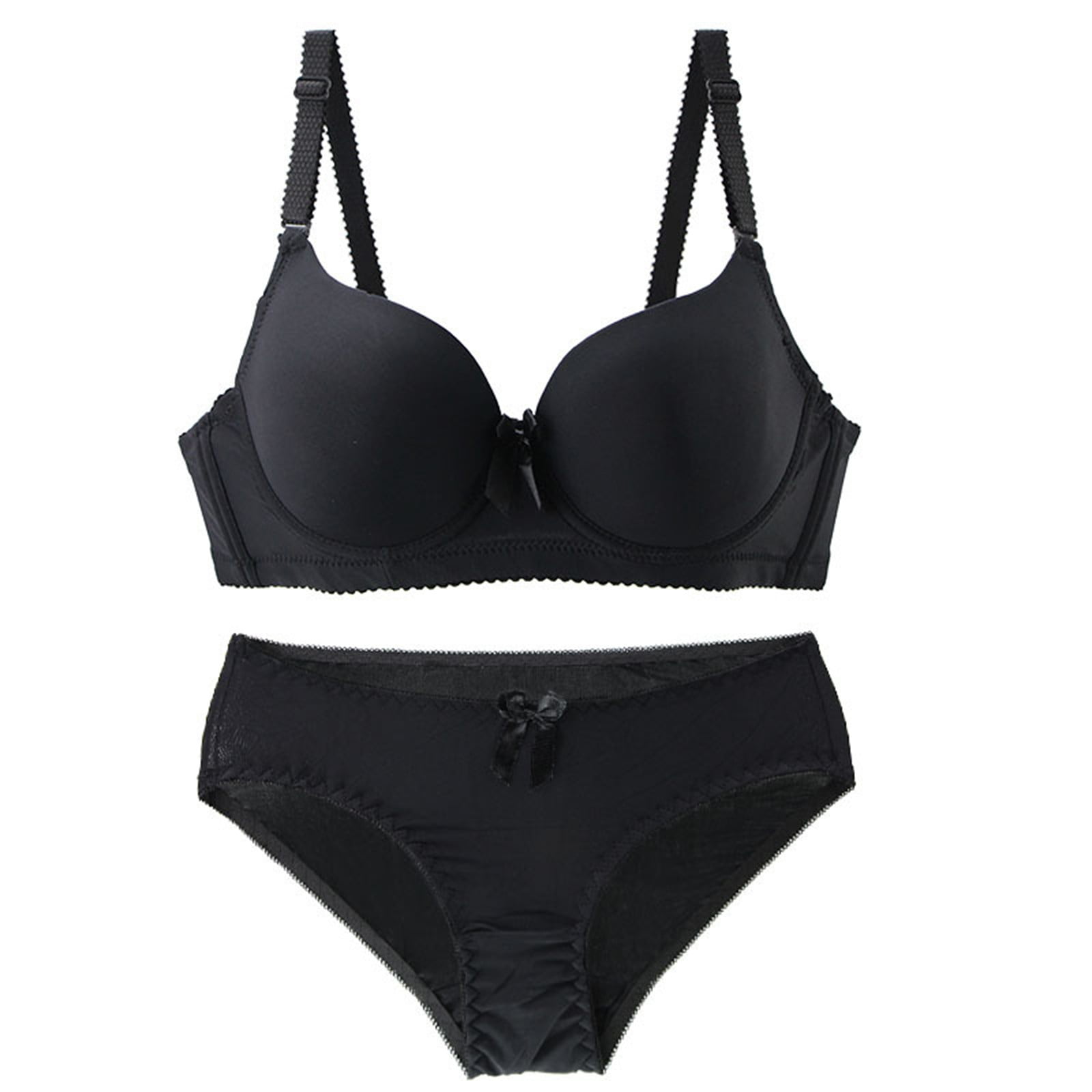 Clearance！ DondPO Womens Bra and Panty Sets 2 Piece Underwear Set for ...