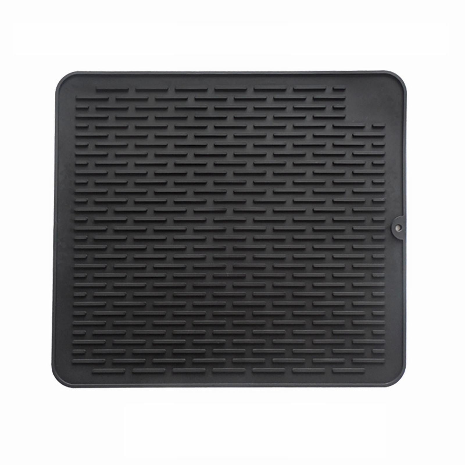 Clearance Drain Rack under $10,45x40cm Silicone Heat Dish Cup Table ...