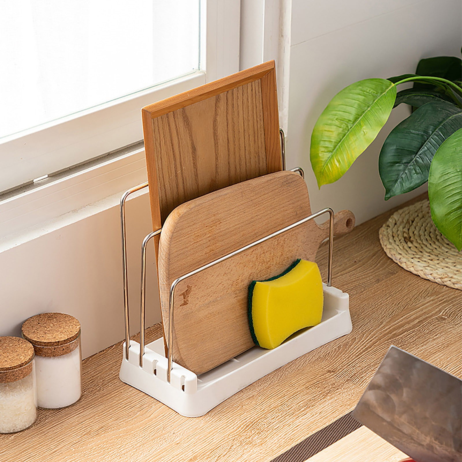 Clearance Drain Rack under $5,Kitchen Stainless High Low Three Bar ...