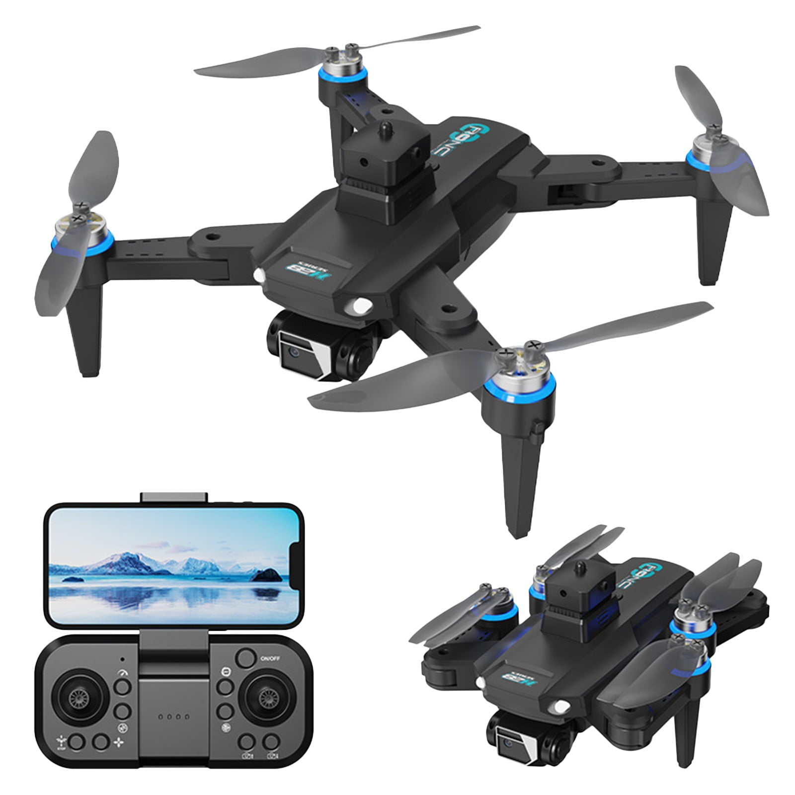 Clearance Drone with Camera 4K, Under 250g, 60 Mins Flight with 2 ...