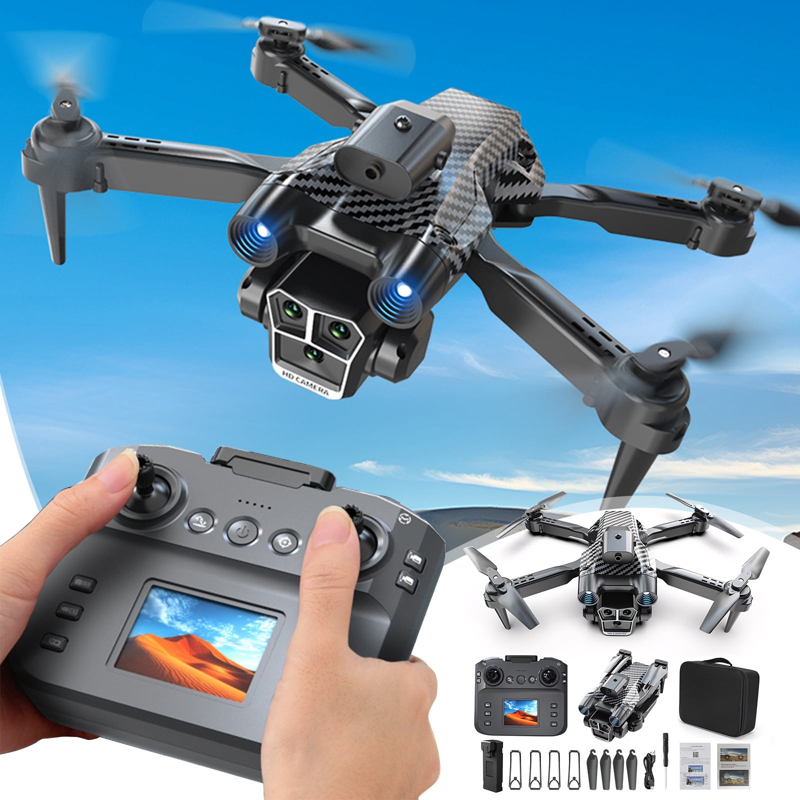 on Clearance Drones with Camera for Adults 4K,4K/20FPS Video,235g ...