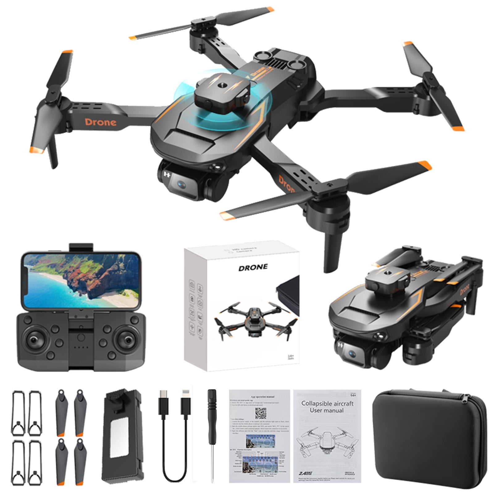 on Clearance Drones for Kids - Easy to Use RC Quadcopter with Bat ...