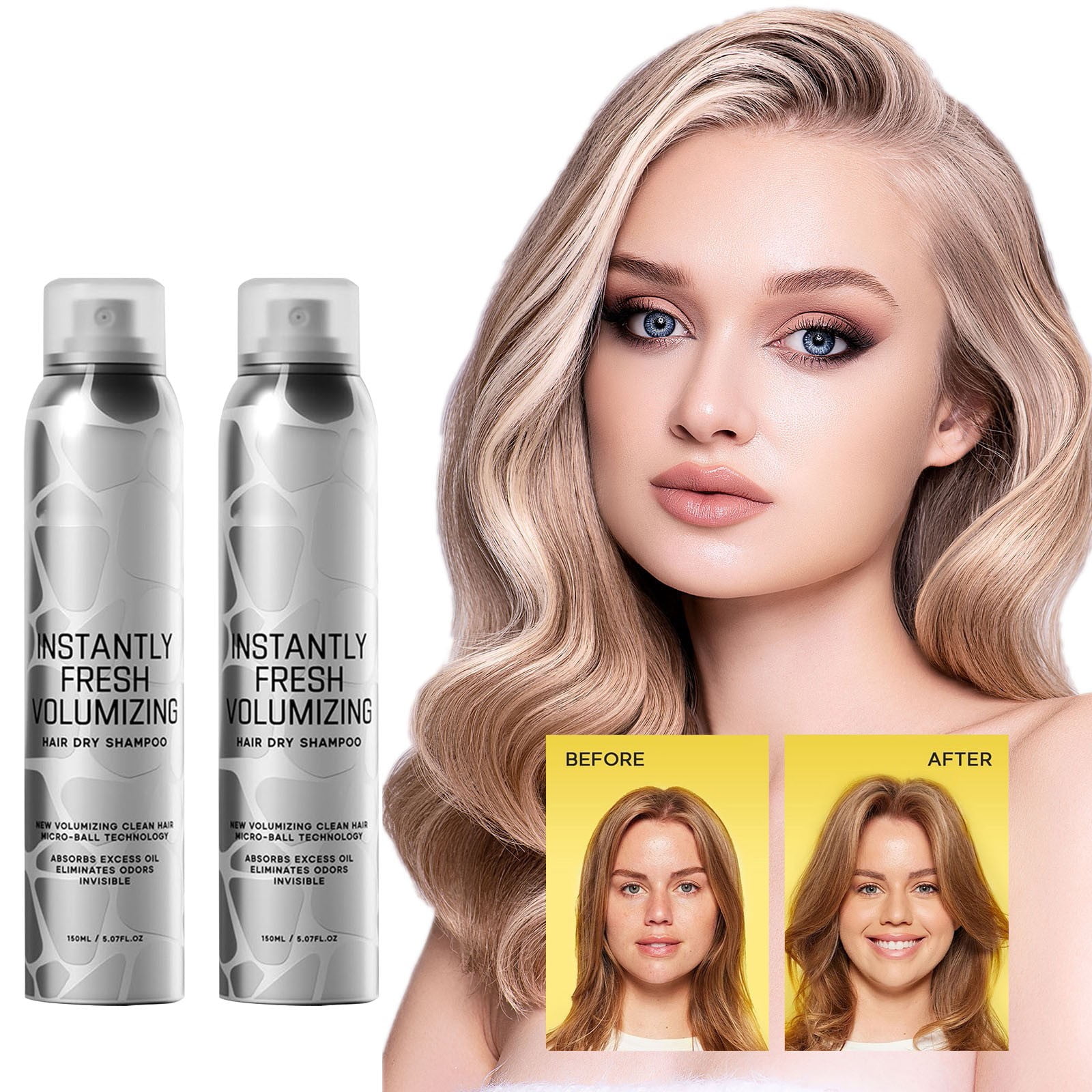 Clearance! Dry Shampoo Instantly Fresh Volumizing Hair Dry Shampoo ...