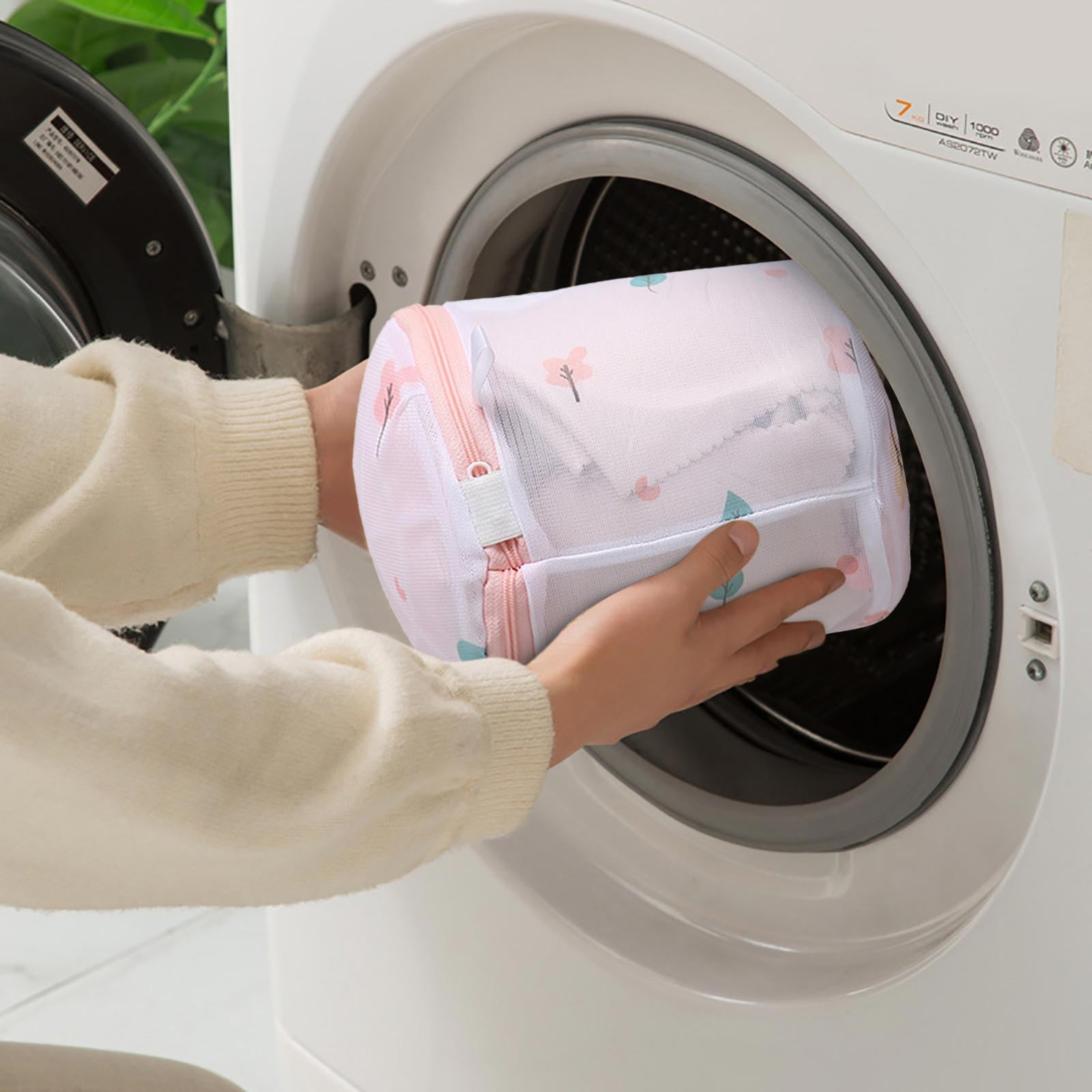 Durable Fine Mesh Laundry Bags for Delicates With Zipper Travel Storage ...