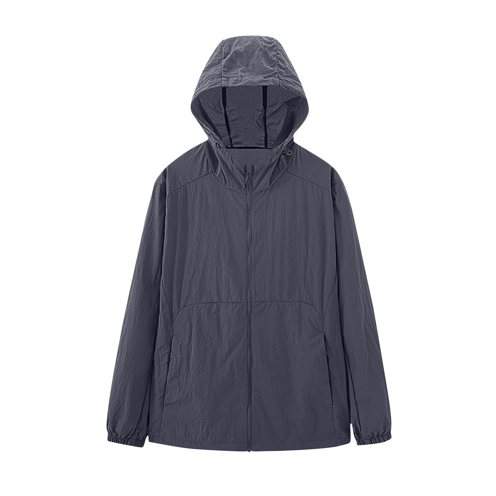 EGNMCR Women's Waterproof Rain Jacket with Hood Lightweight Outdoors ...