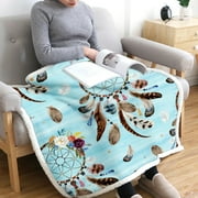 Fleece Cuddle Wrap Blanket