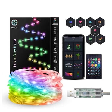 LILIANG Smart Rainbow LED Permanent Outdoor Light - Smartlight Strip ...