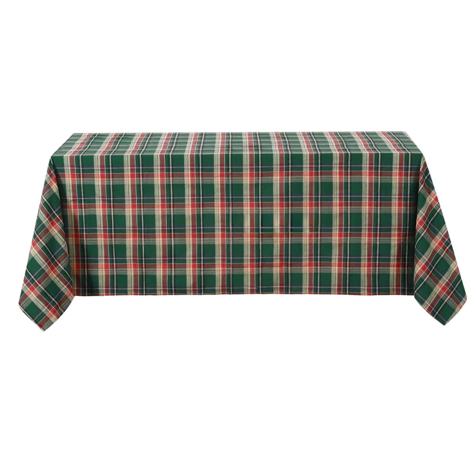 Clearance! Eeatig Tablecloth Christmas Tablecloth Retro Plaid ...