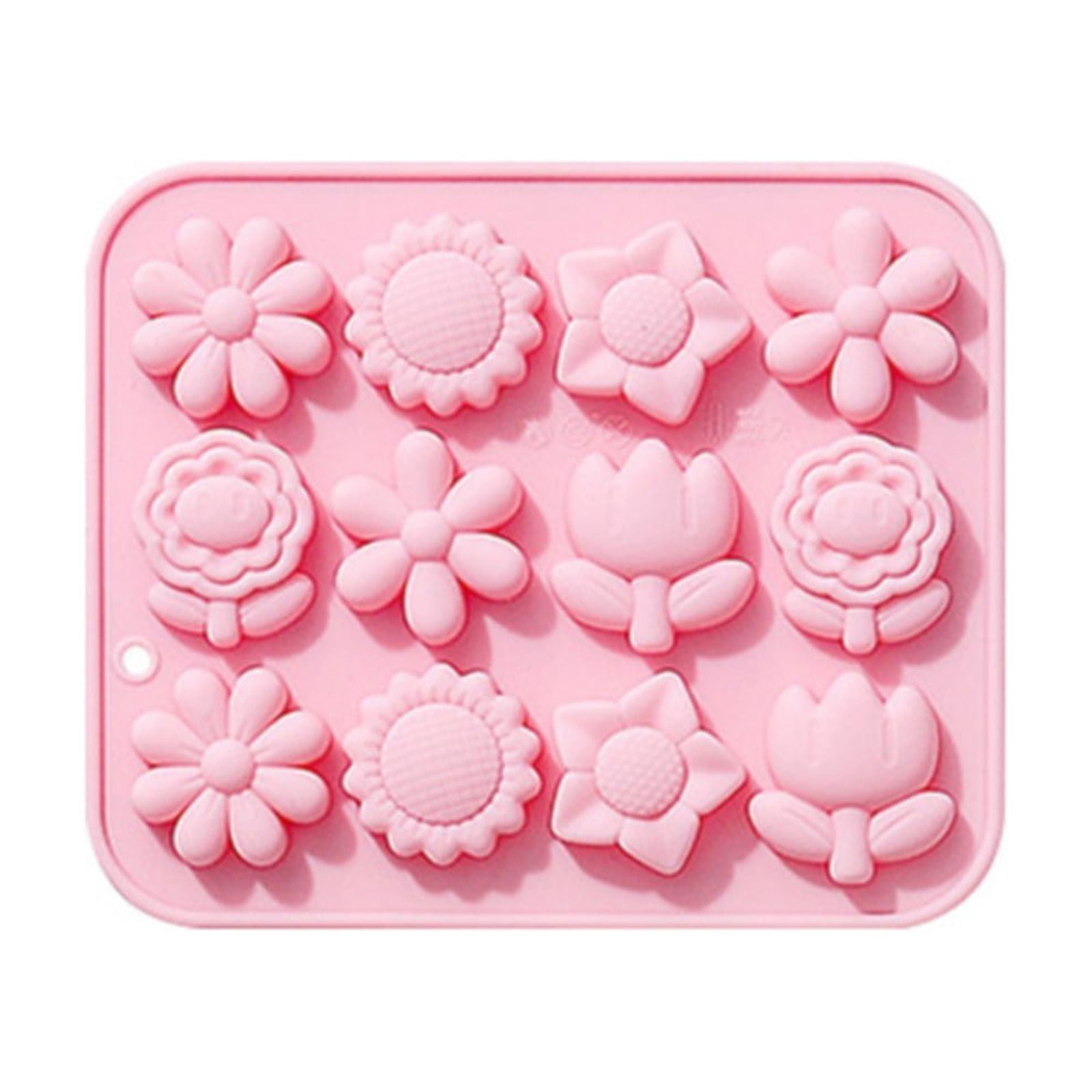 Clearance!Egooesam Kitchen Gadgets,Flowers Silicone Mould Fondant Cake ...