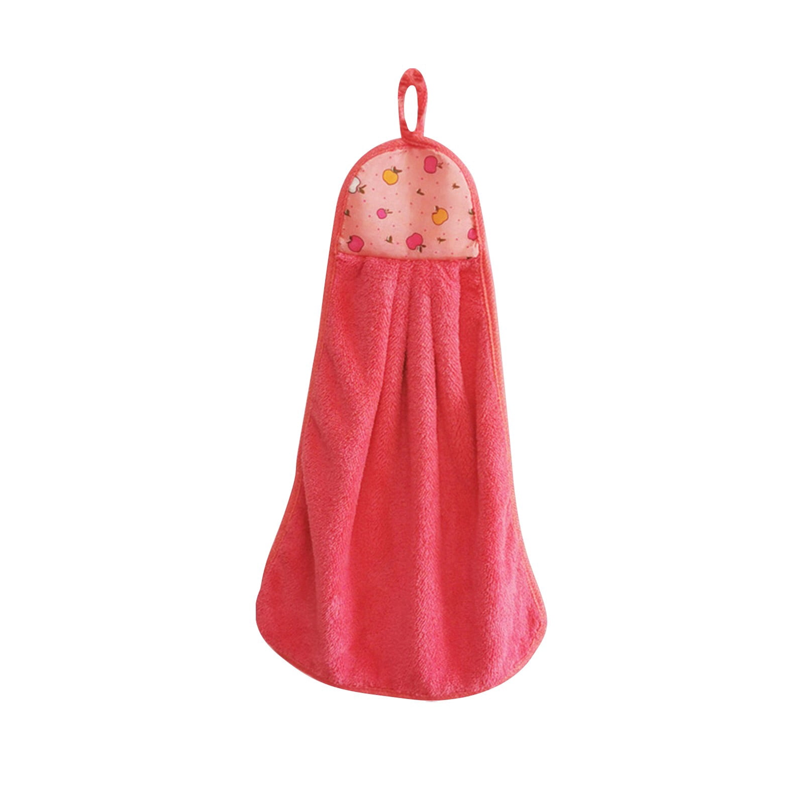 Clearance! Elayu Coral Velvet Hand Towel Soft Absorbent Cloth ...