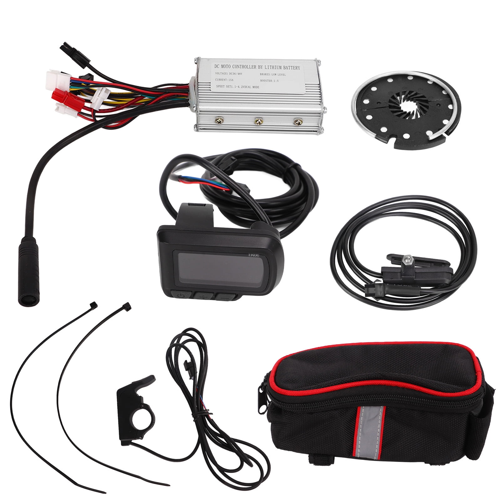 Clearance Electric Bike Conversion Kit with 15A Controller EN06 Panel ...