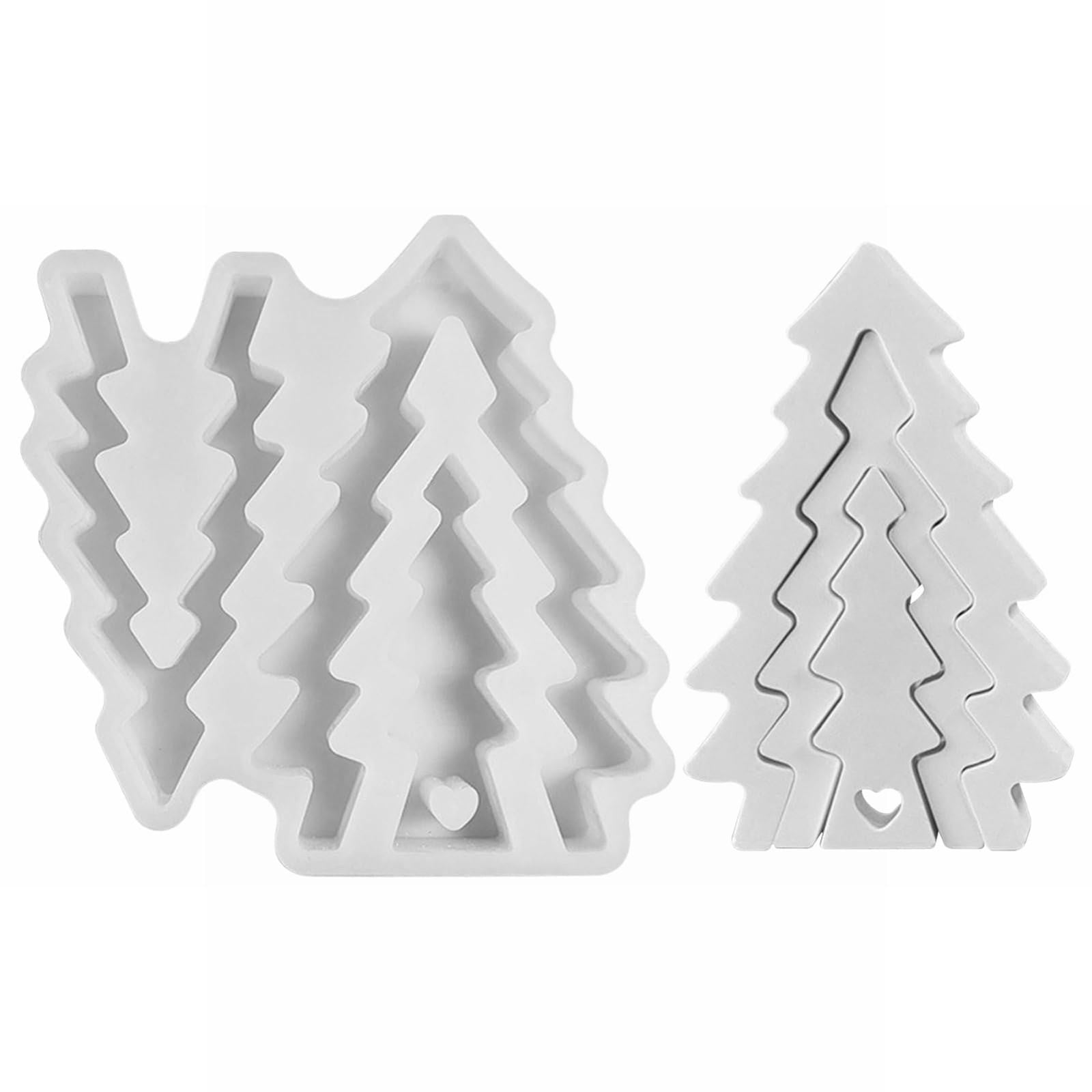 Clearance Epoxy silicone mold under $5,Silicone Moulds Christmas Tree ...
