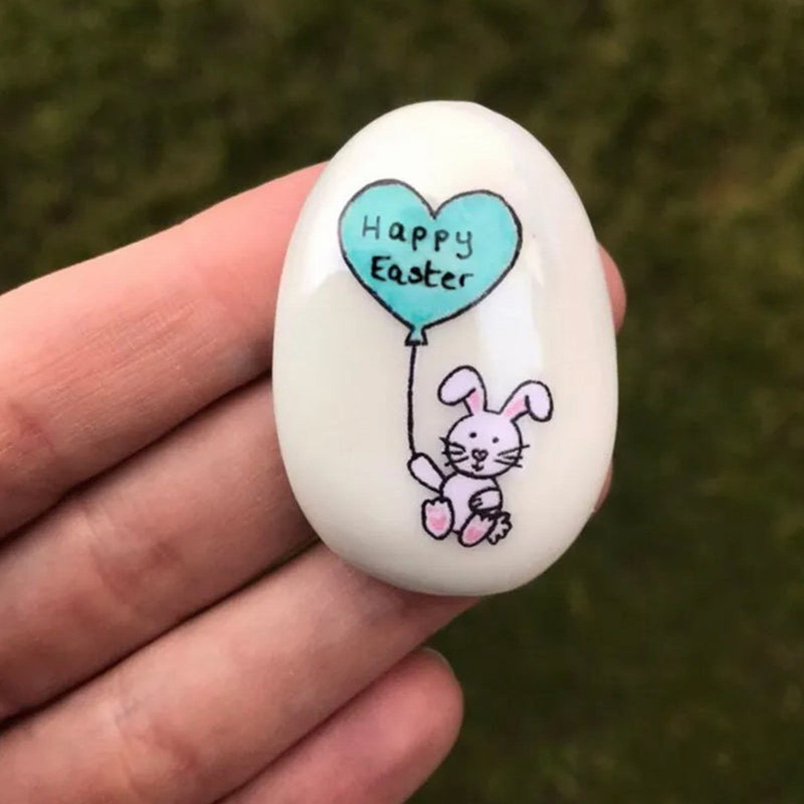Clearance!Etsjal Easter Bunny,Funny Gifts,Easter Bunny Pocket Stone ...