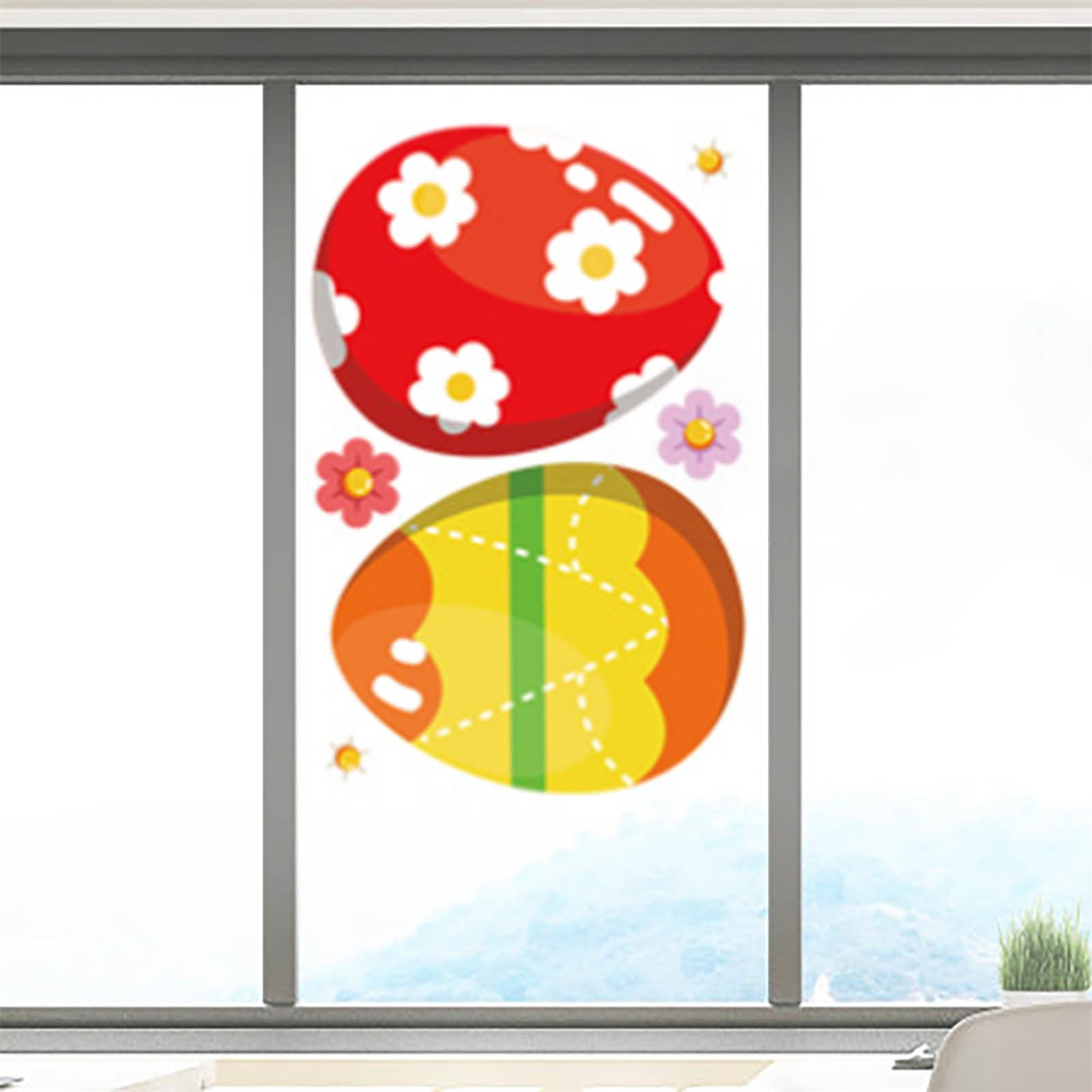 Clearance!Etsjal Easter Stickers,Custom Stickers,Glass Sticker Decal ...