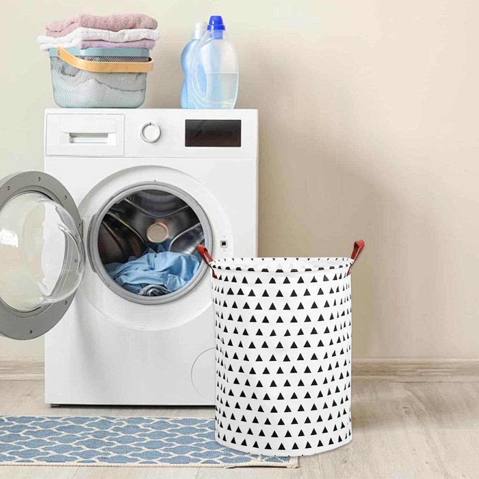 Clearance Event, Fabric Cotton and Linen Storage Basket, Waterproof ...