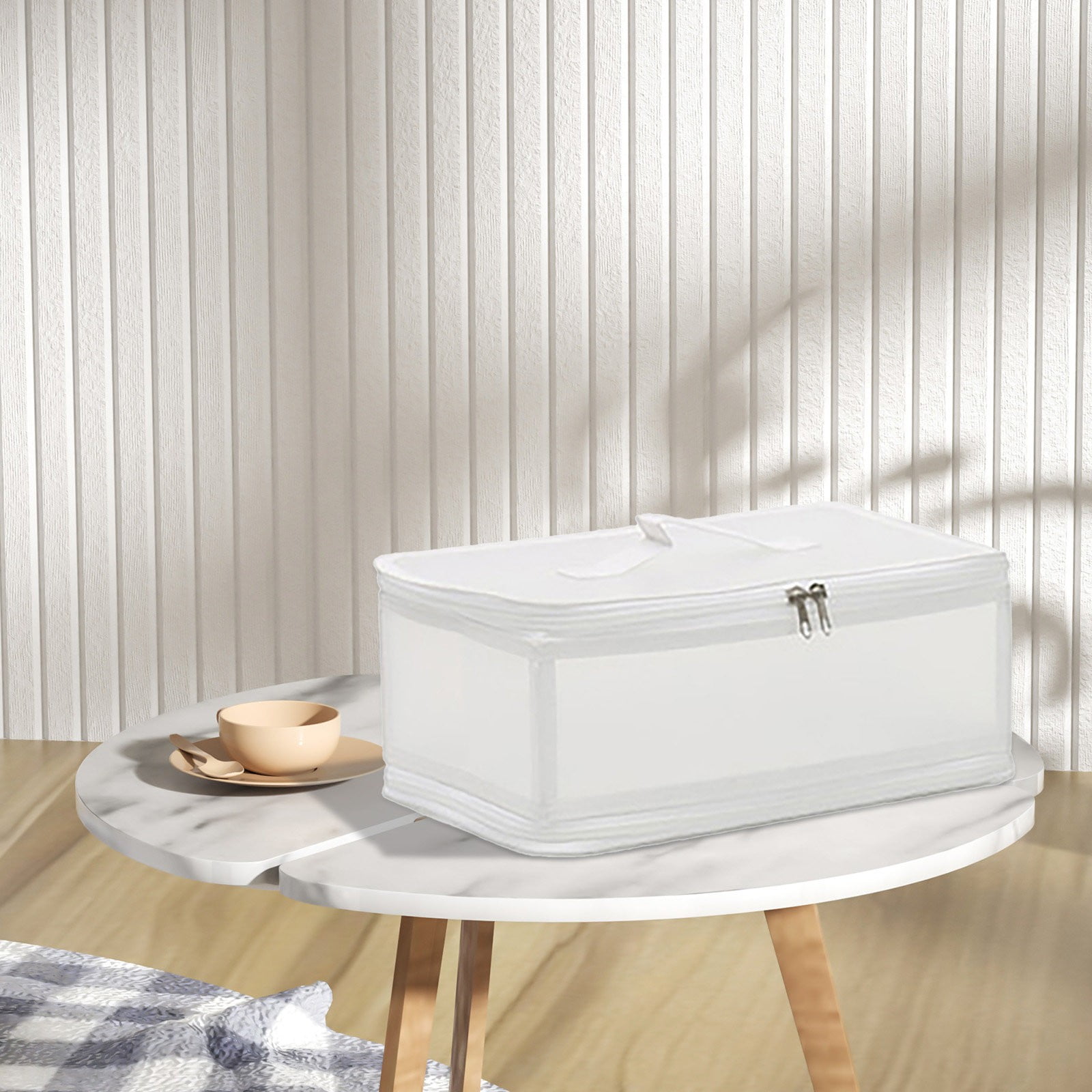 Clearance Ewgqwb Home Textile Storage Storage Foldable Transparent PP ...