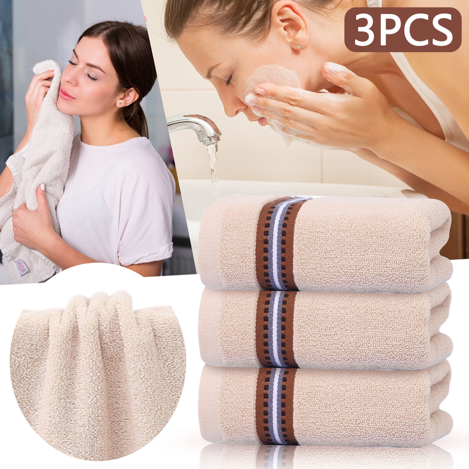 Clearance Ewgqwb Towel Towel Absorbent Clean And Easy To Clean Cotton ...