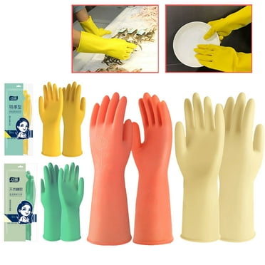 Playtex Living Gloves, Reusable Cleaning Gloves, Medium Size, Latex ...
