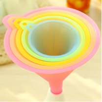 Farberware Professional Silicone Funnels, 3-pieces in Assorted Colors ...