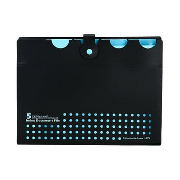 U Brands U-Eco 6 Pocket Expandable File Folder, Open Top Folder, Pink ...