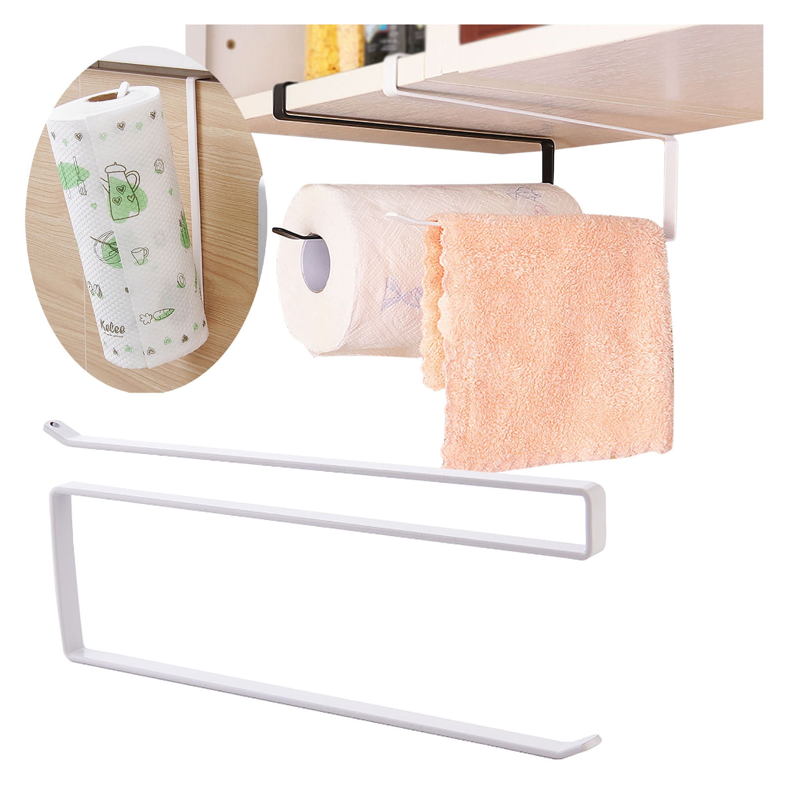 Clearance！FNGZ Support Holder Metal Toilet Paper Towel Rack Bathroom ...