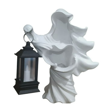 Halloween Hell Messenger Hand Lamp – 5.51in×3.93in×7.87in Black Resin ...