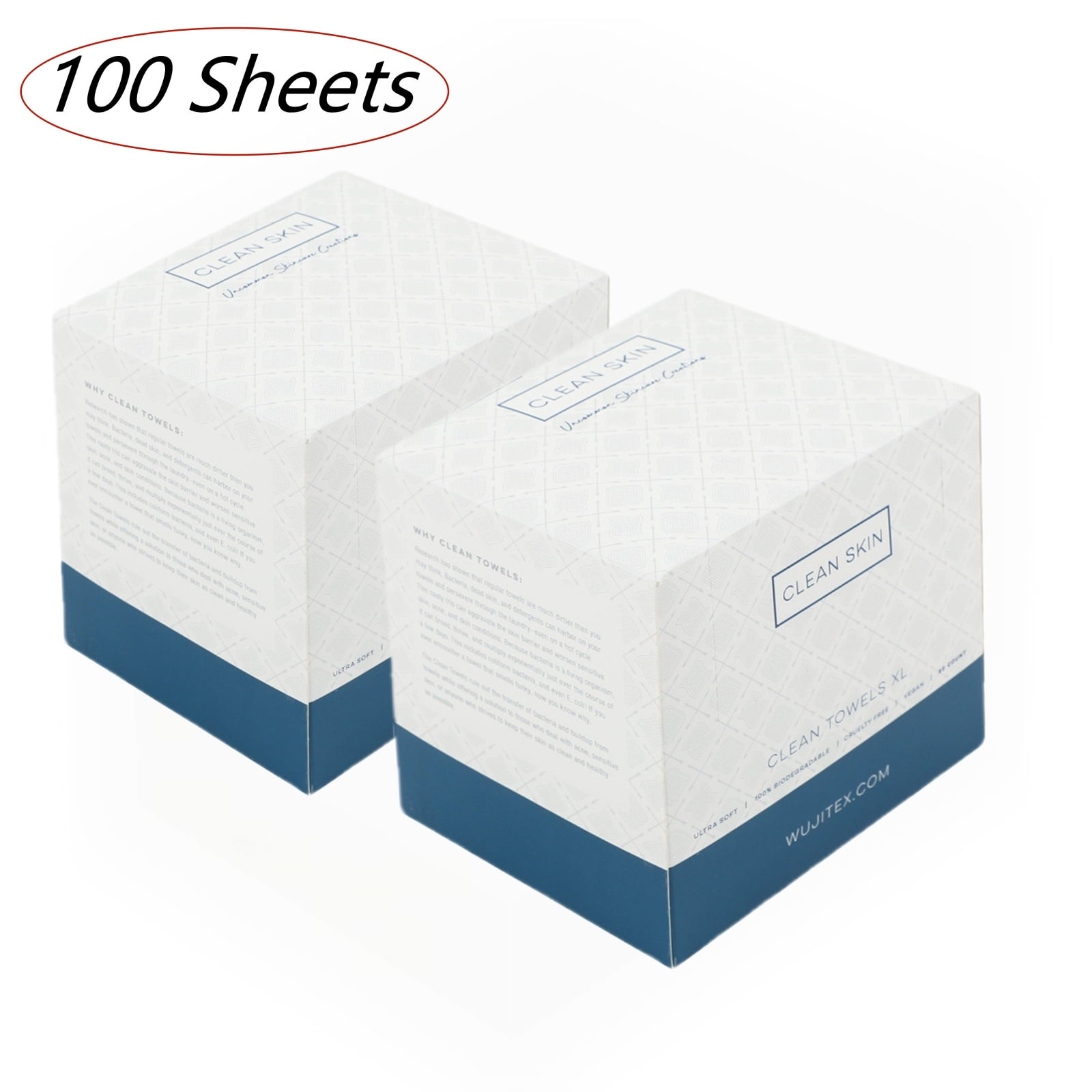 Clearance Facial Wipes Cleansing Clean Towels ,Biobased Face Towel ...