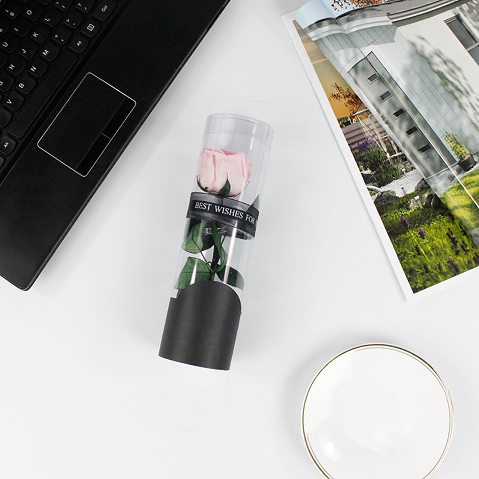 Clearance Fake Flower! Valentines Rose Gift For Her Gifts For Women Red ...