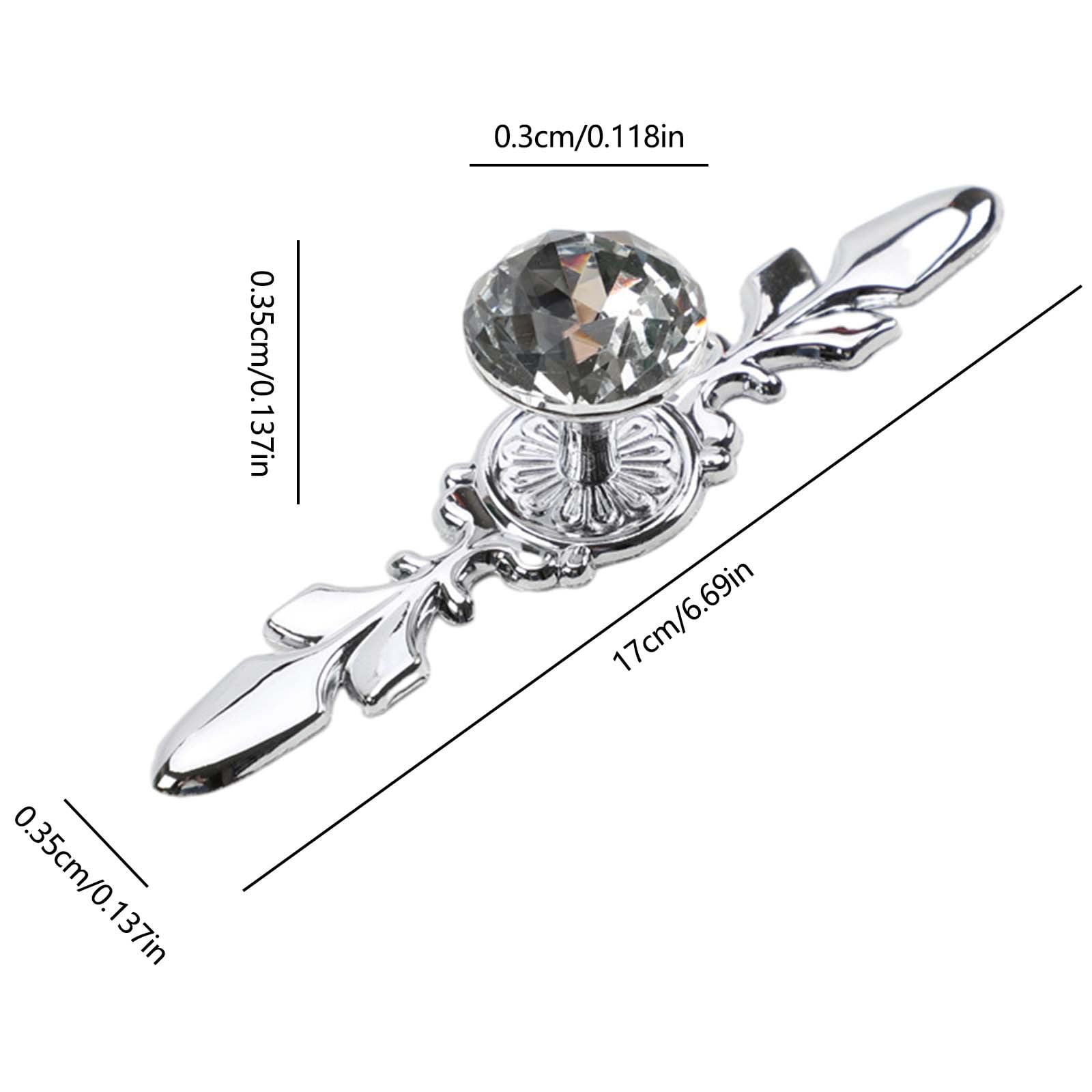 Clearance Faucet Hardware under $5,Drawer Handle Glass Diamond Handle ...