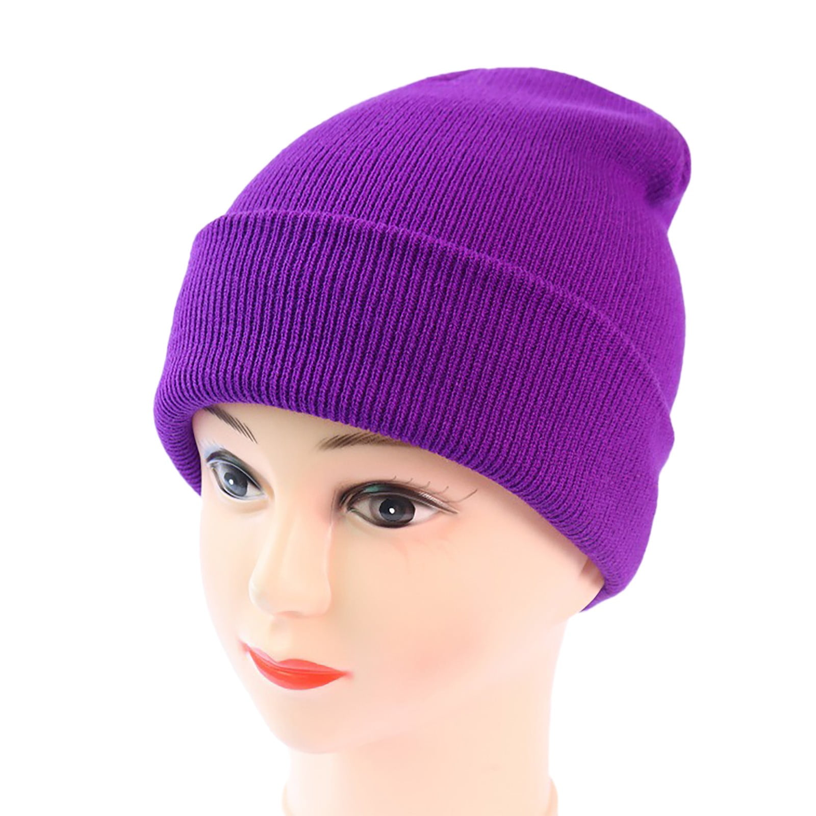 Clearance! Fdelink Beanie Hat Winter Hats Men's and Women's Knitting ...