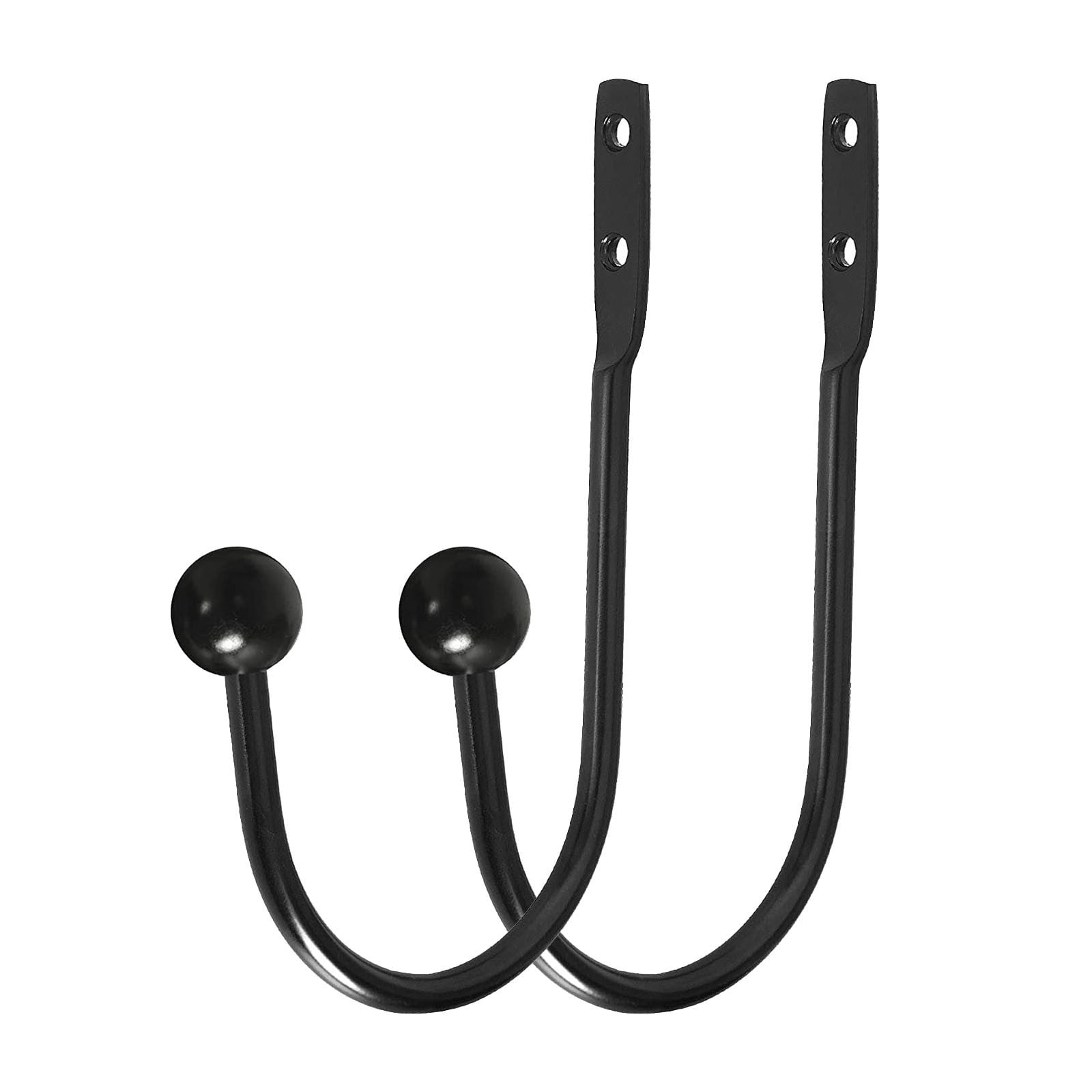 Fdelink Curtain Hook Holder,2 Pack Clip,Curtain Hooks, 2 Wall-Mounted ...