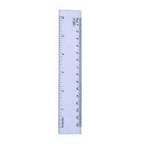BAZIC Plastic Ruler 6" (26cm), Inches Centimeter Measuring Rulers (3 ...