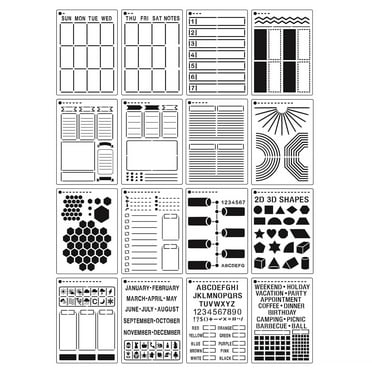 The Happy Planner Stencil: Line it up and Check it Off - Walmart.com