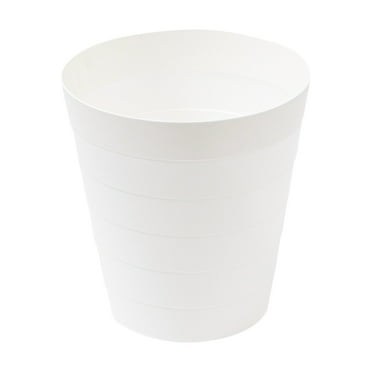 VOGRYE Small Trash Can Round Plastic Wastebasket, Garbage Container Bin ...