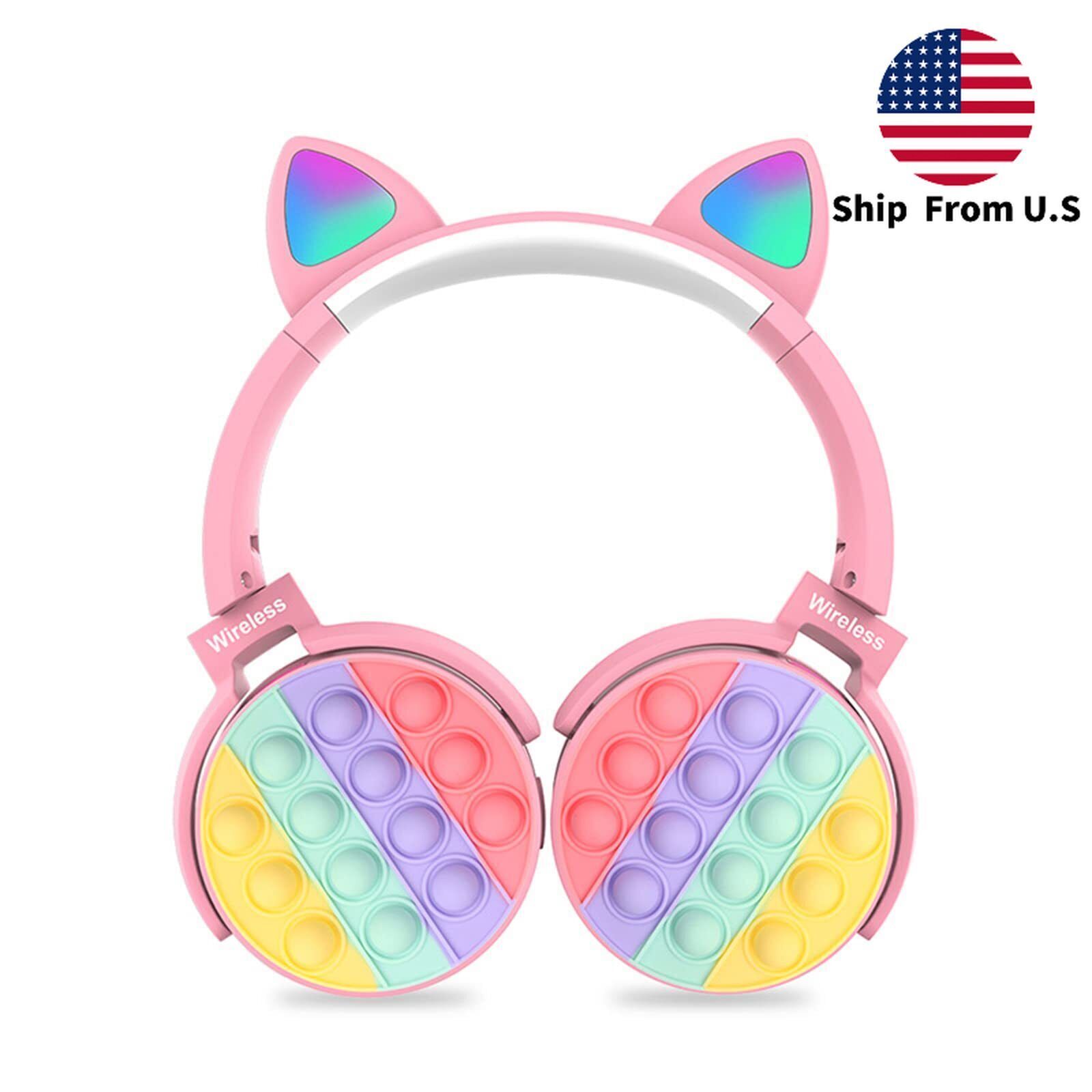 Clearance!Fidget Headphones Kids Toy Headset, Wireless Bluetooth ...