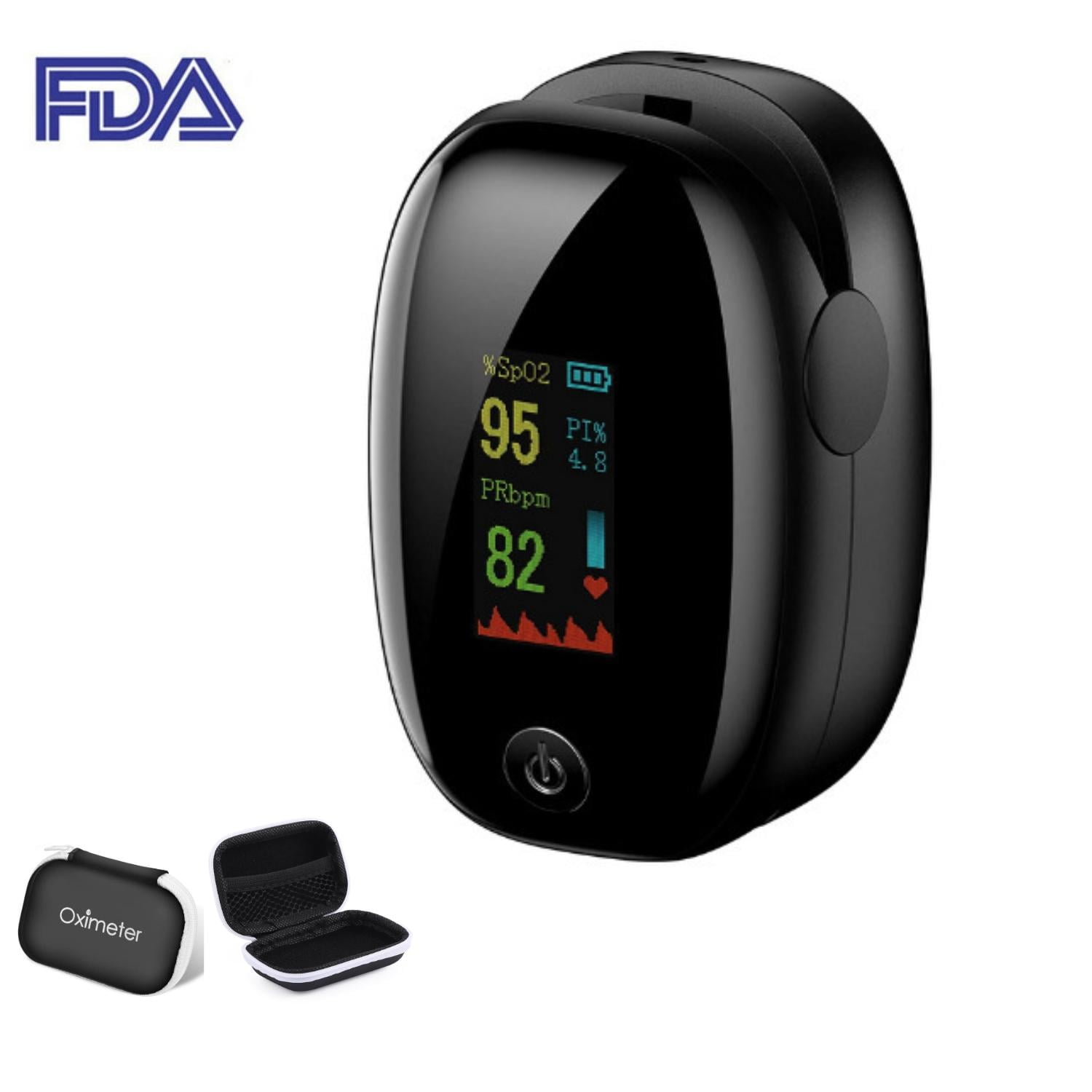 Clearance Fingertip Pulse Oximeter Blood Oxygen Saturation Monitor ...