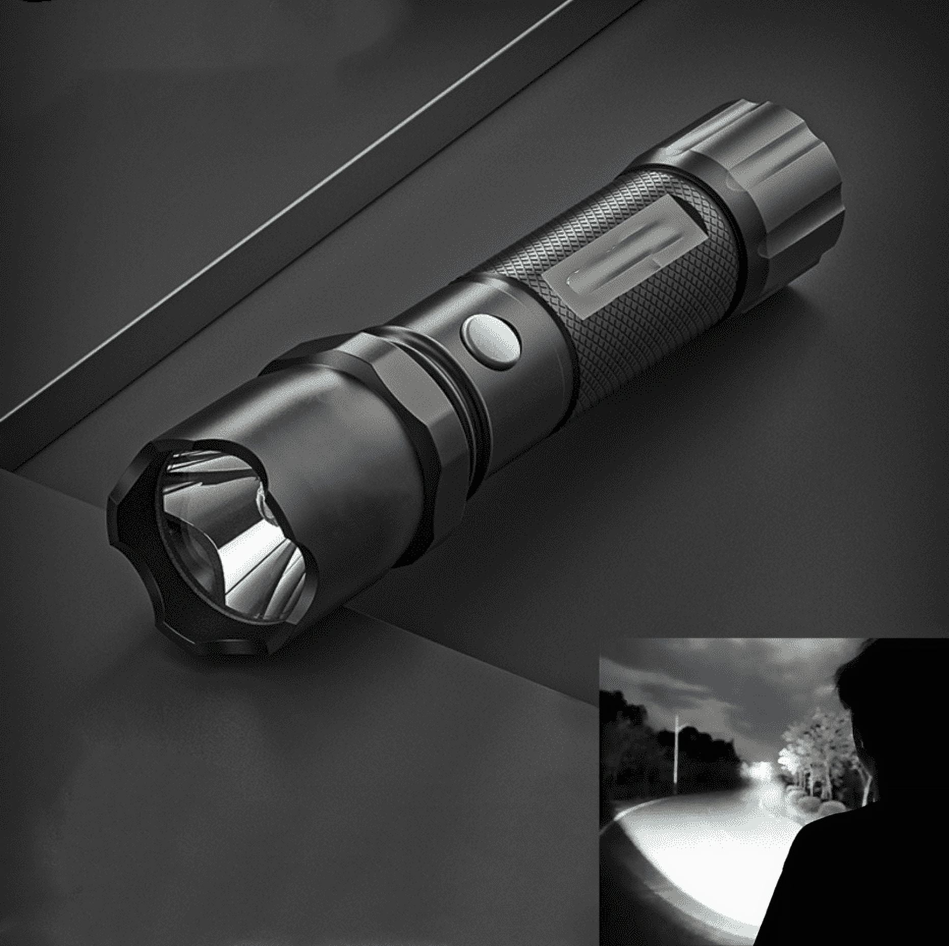 mtvxesu Handheld Rechargeable Flashlight with Handle, 1000 Lumens Super ...