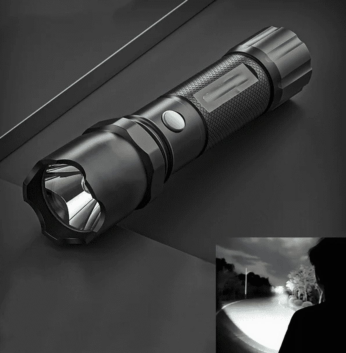 mtvxesu Handheld Rechargeable Flashlight with Handle, 1000 Lumens Super ...