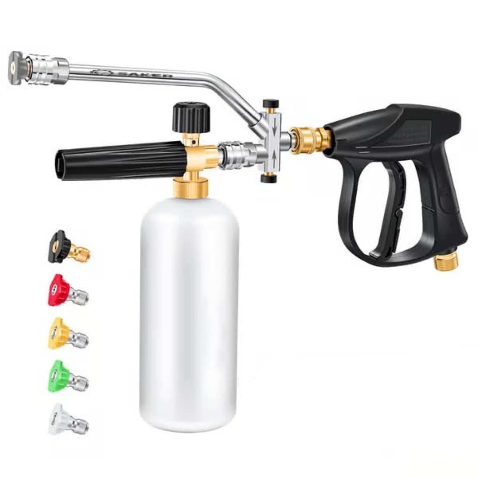 Clearance Foam Cannon Dual Connector Accessory Pressure Washer Gun for ...